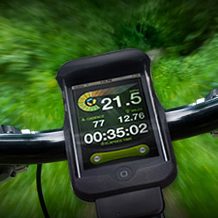 iPhone Bike Holder Wirelessly Connects to Sensor | Mobile Fun Blog