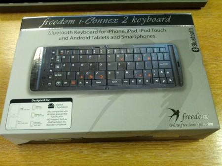 Freedom i-Connex 2 folding Bluetooth keyboard review | Mobile Fun Blog