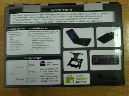 Freedom i-Connex 2 folding Bluetooth keyboard review | Mobile Fun Blog