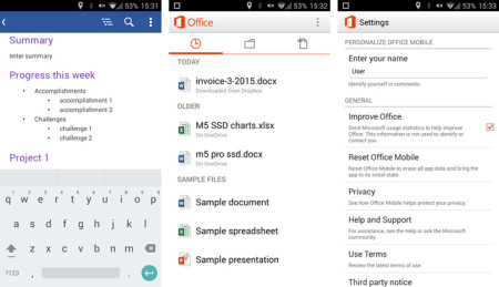 How to create and edit Word documents on Android: Office for mobile ...