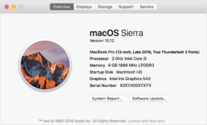 How to identify your MacBook Pro (updated late 2016 with Touch Bar ...